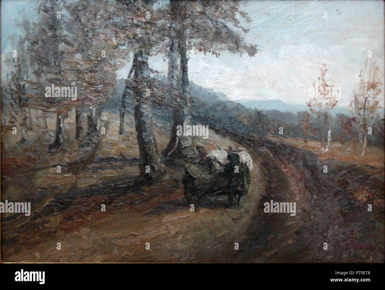 English: Ion Marinescu Vâlsan (1866-1935) - Întoarcere de la munte ...