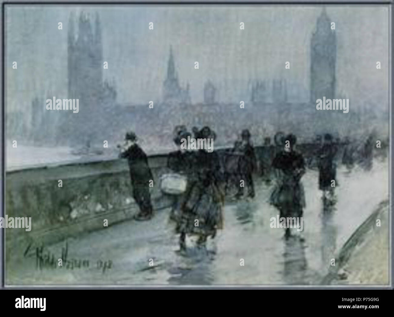 Work by Childe Hassam . before 1935 136 Hassam - hassam-westminster ...