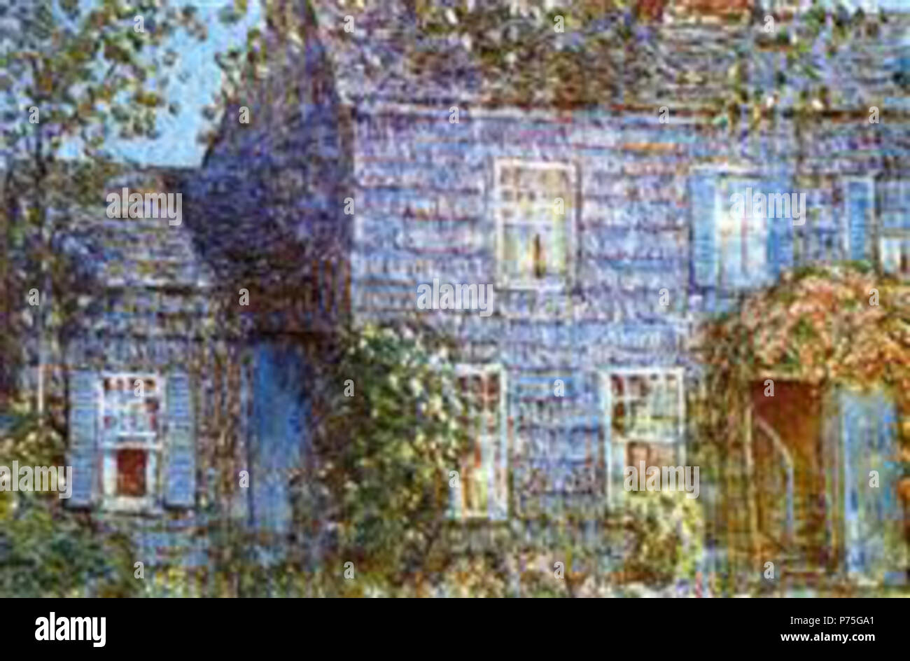 Work by Childe Hassam . before 1935 136 Hassam - hutchison-house ...