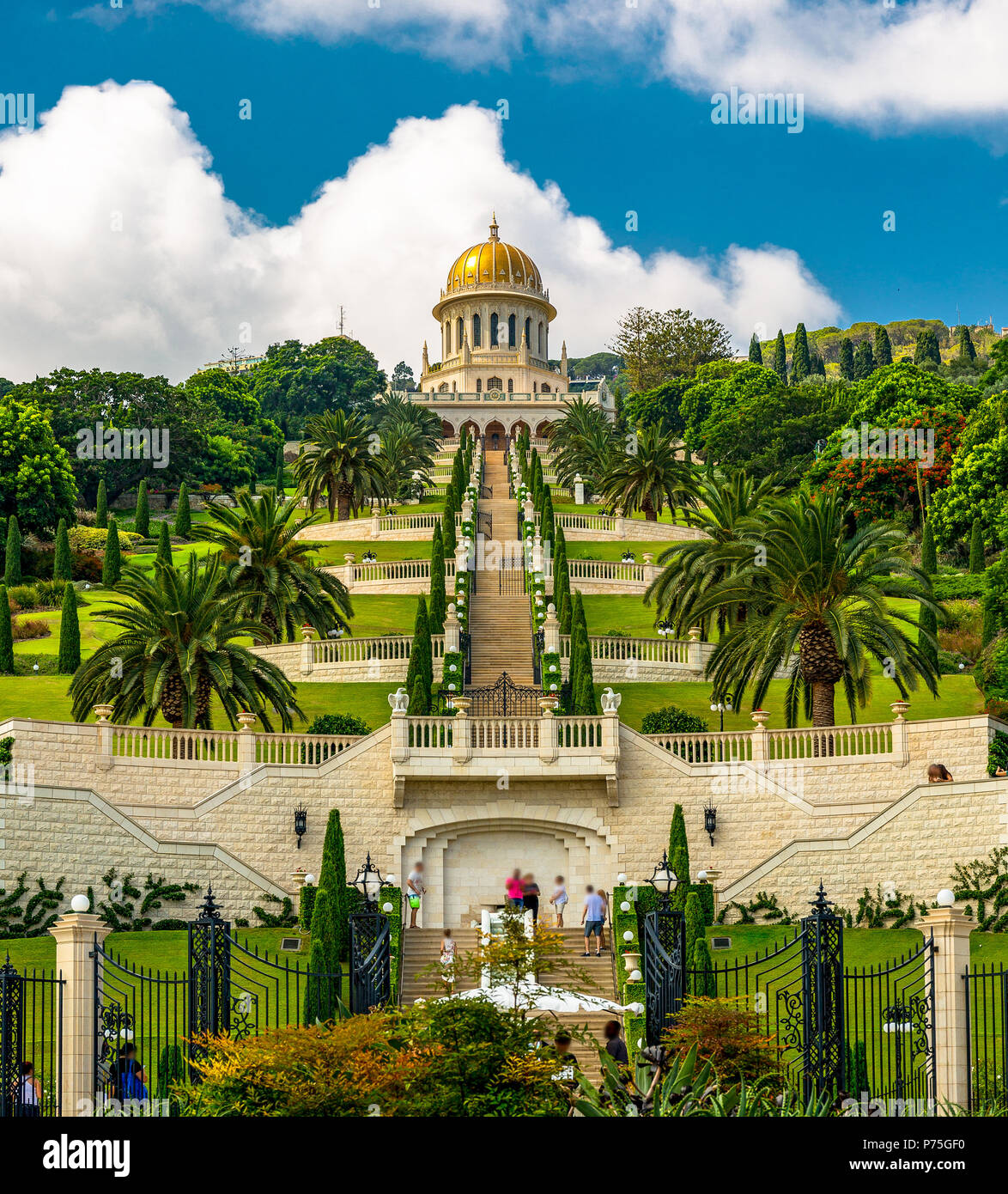 Bahai world center hi-res stock photography and images - Alamy