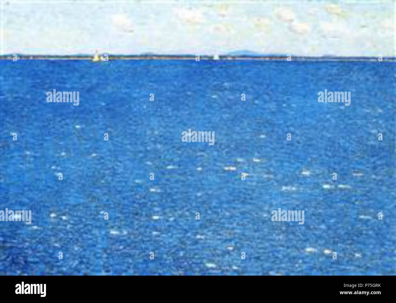Work by Childe Hassam . before 1935 138 Hassam - west-wind-appledore ...
