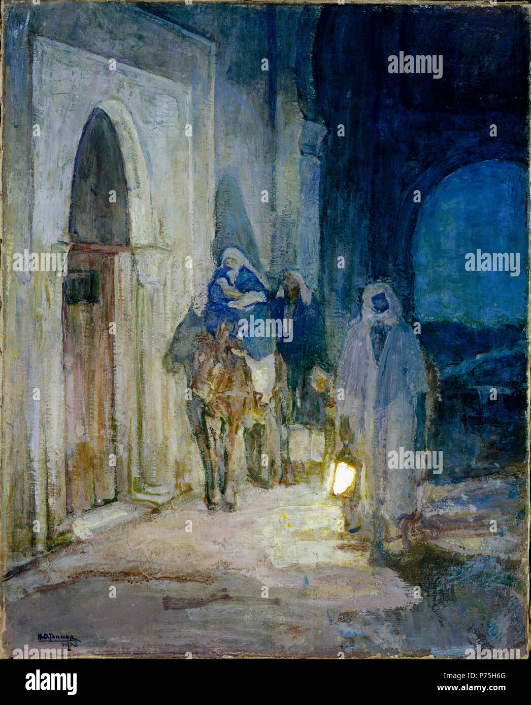 . Flight into Egypt 1923 140 Henry Ossawa Tanner - Flight into Egypt ...
