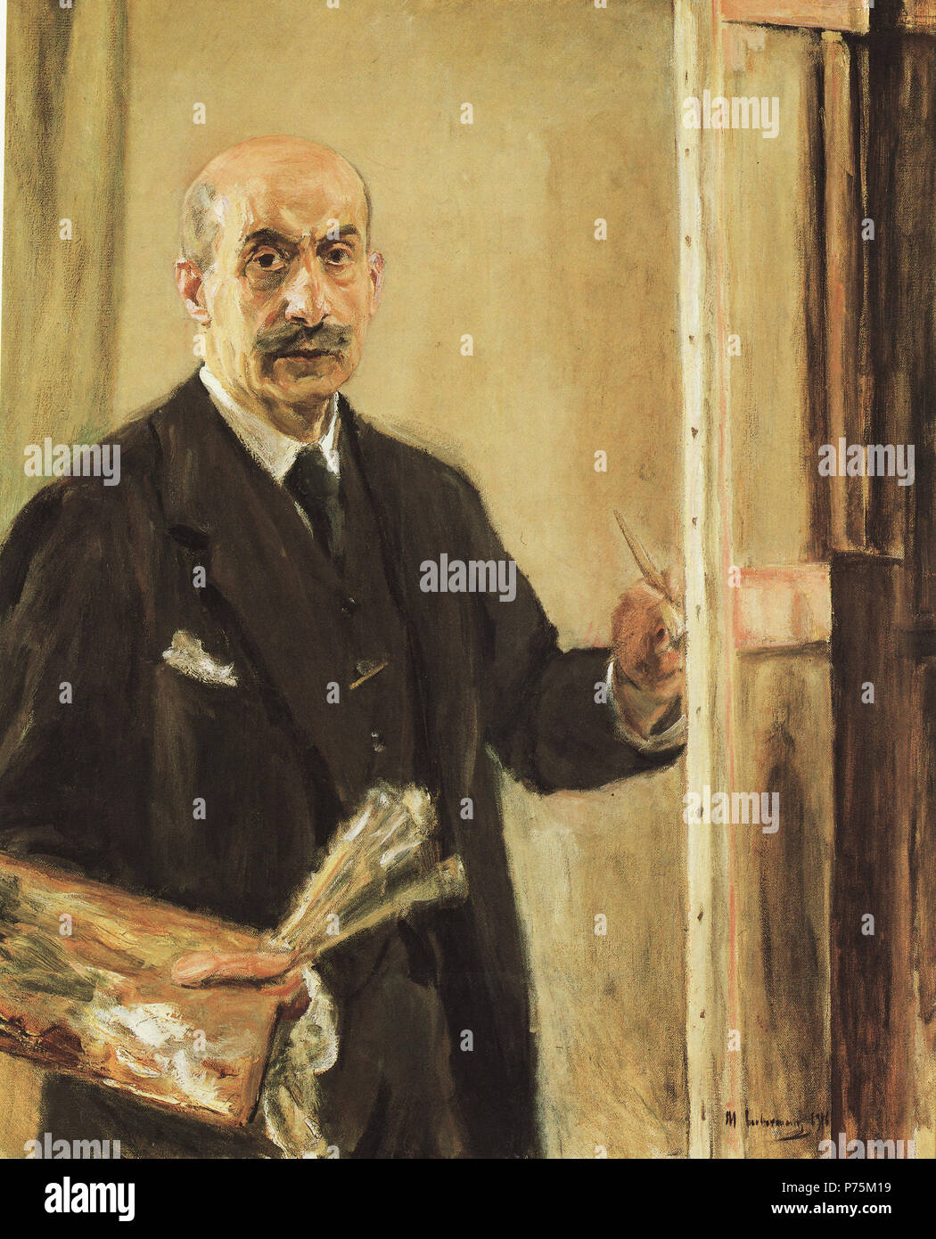 Max liebermann self portrait hi-res stock photography and images - Alamy