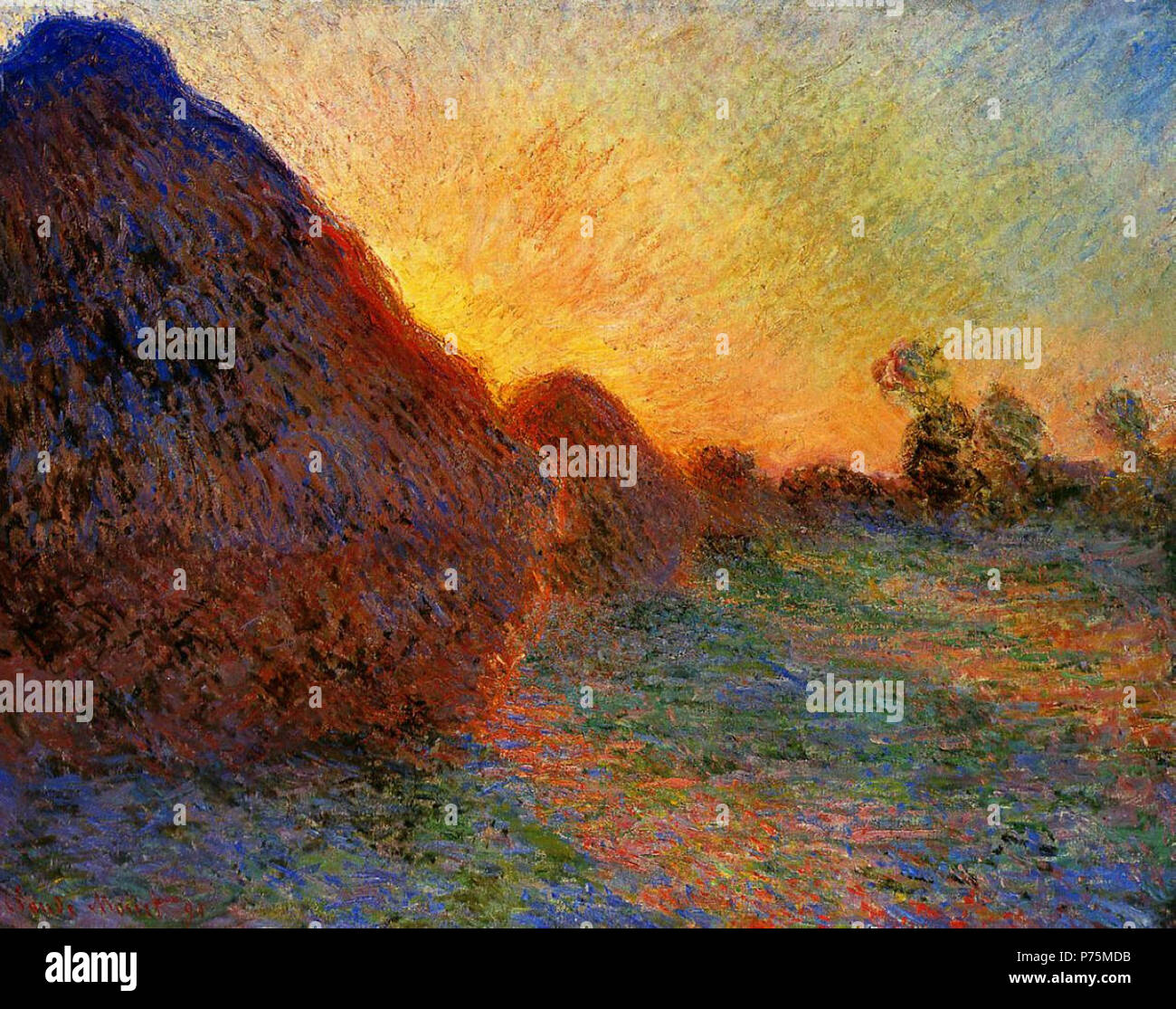 Meules monet hi-res stock photography and images - Alamy