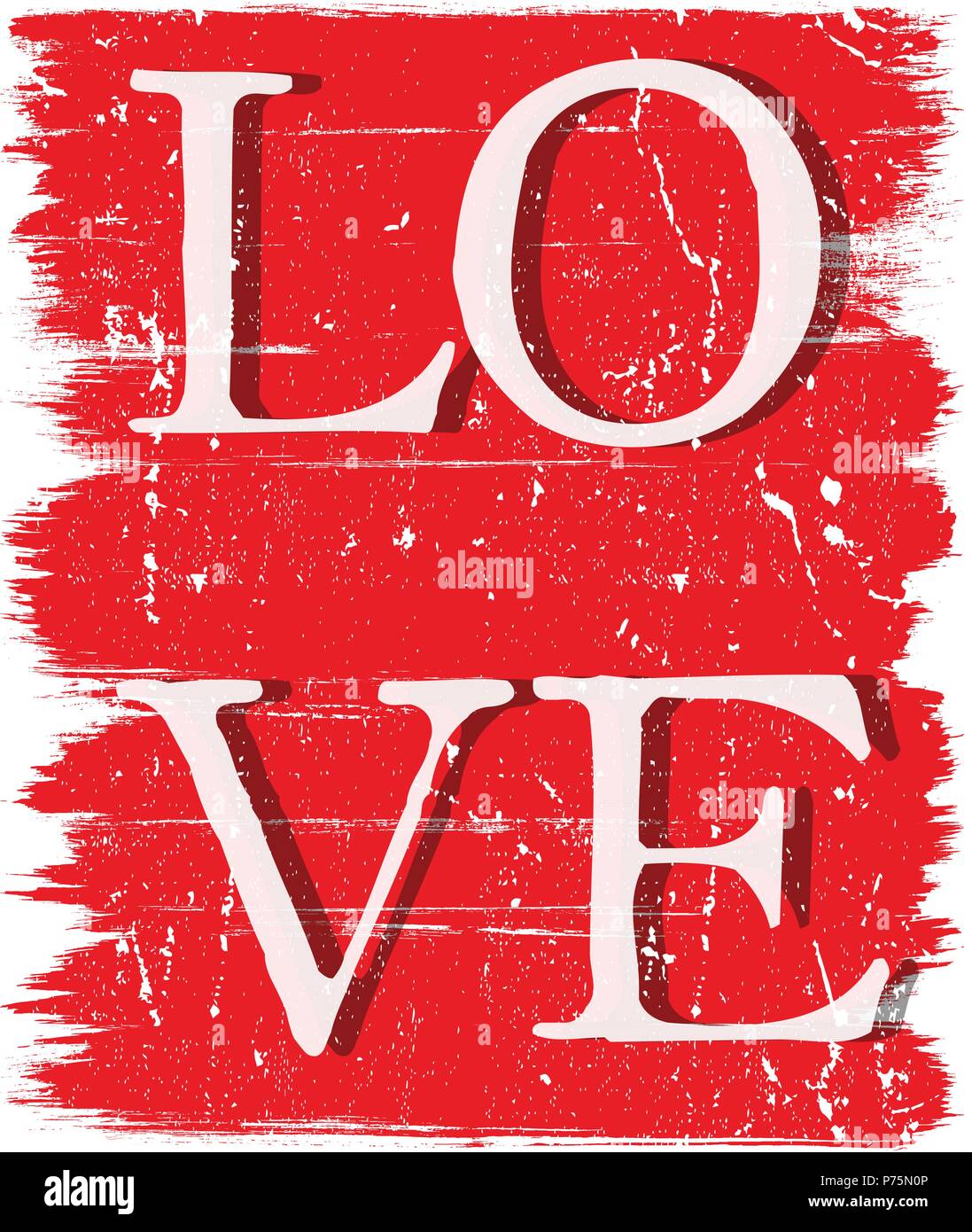 Love typography design Stock Vector Image & Art - Alamy