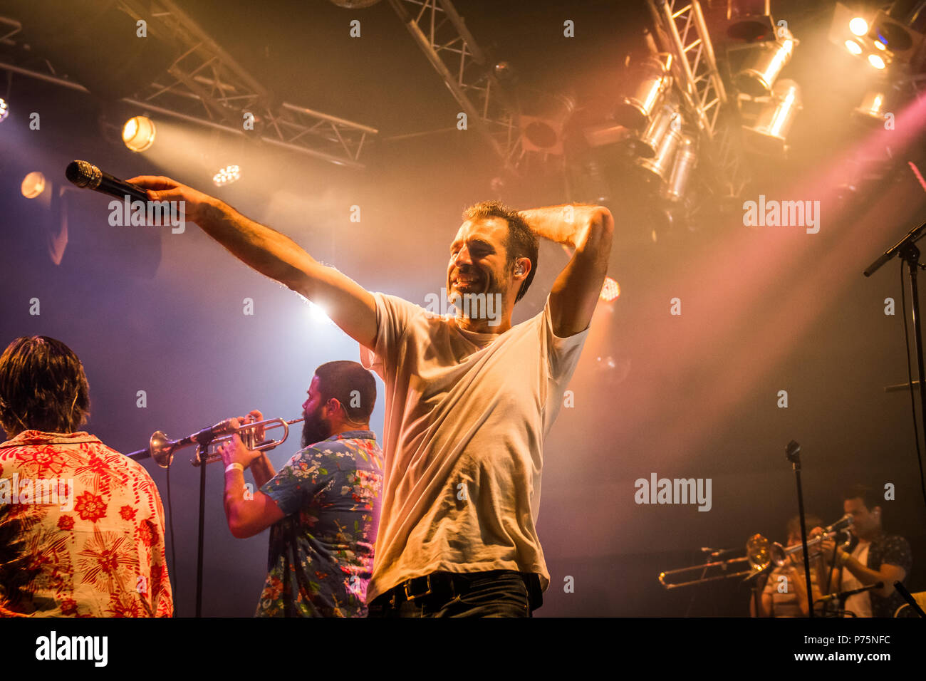 The Cat Empire, Felix Riebl Stock Photo - Alamy