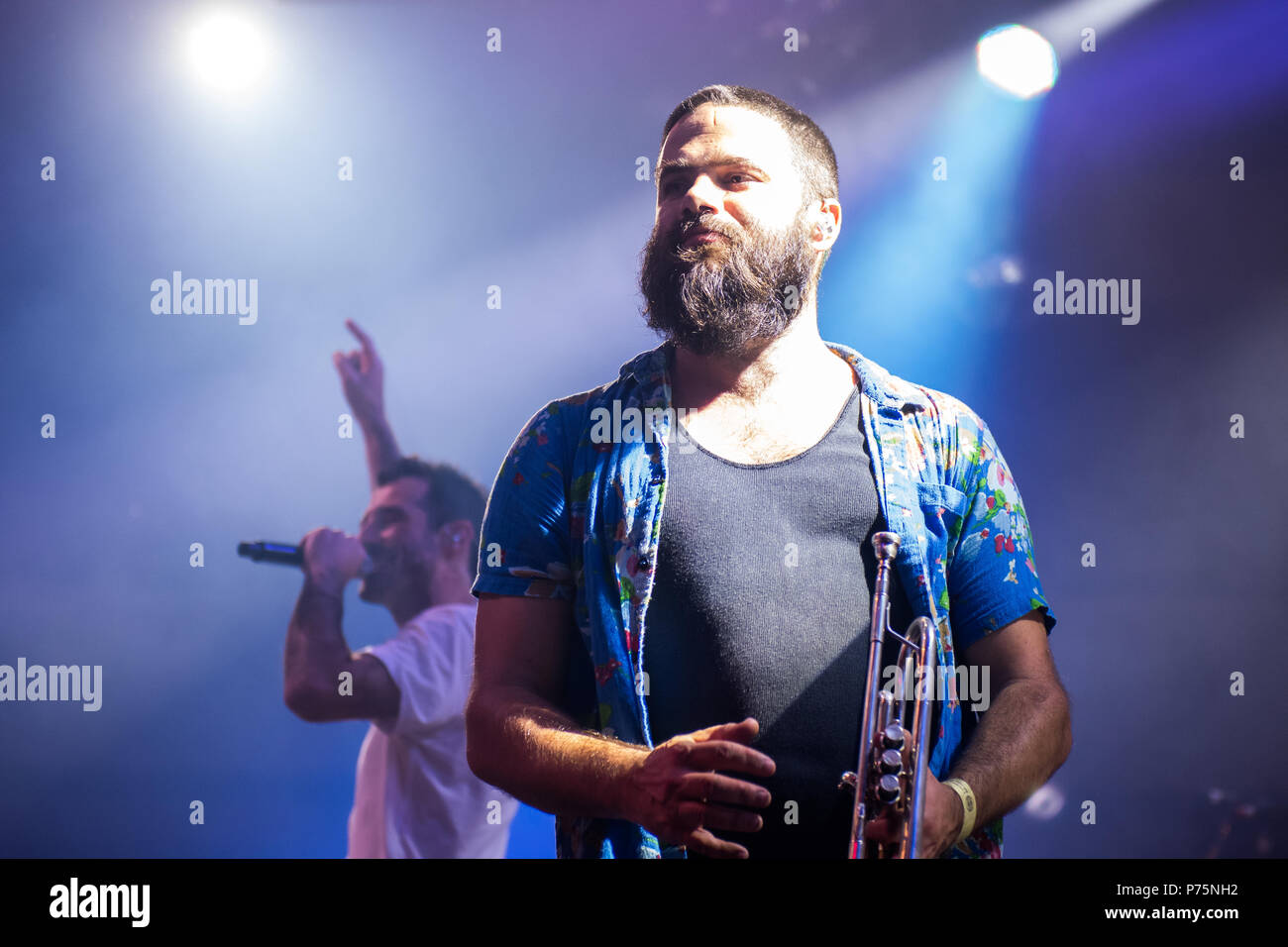 The Cat Empire, Felix Riebl, Harry James Angus Stock Photo - Alamy