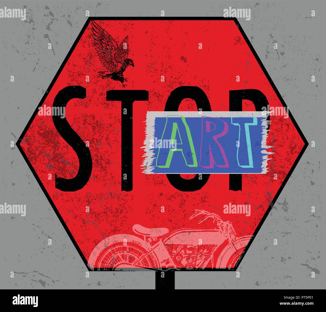 Wall grafitti Stock Vector Images - Alamy