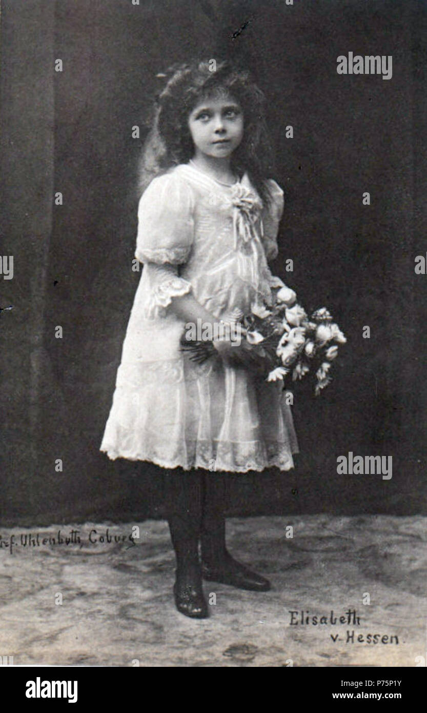 English: Princess Elisabeth of Hesse . before 1903 65 Princess ...