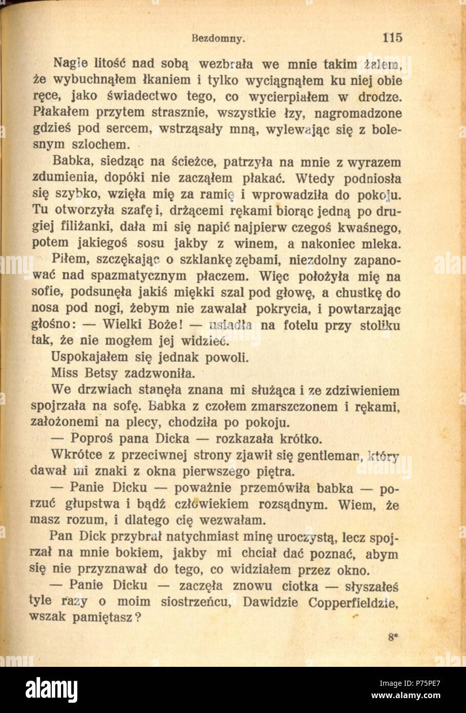 . Dawid Copperfield. English: novel Polski: powie . N/A 180 PL Karol ...