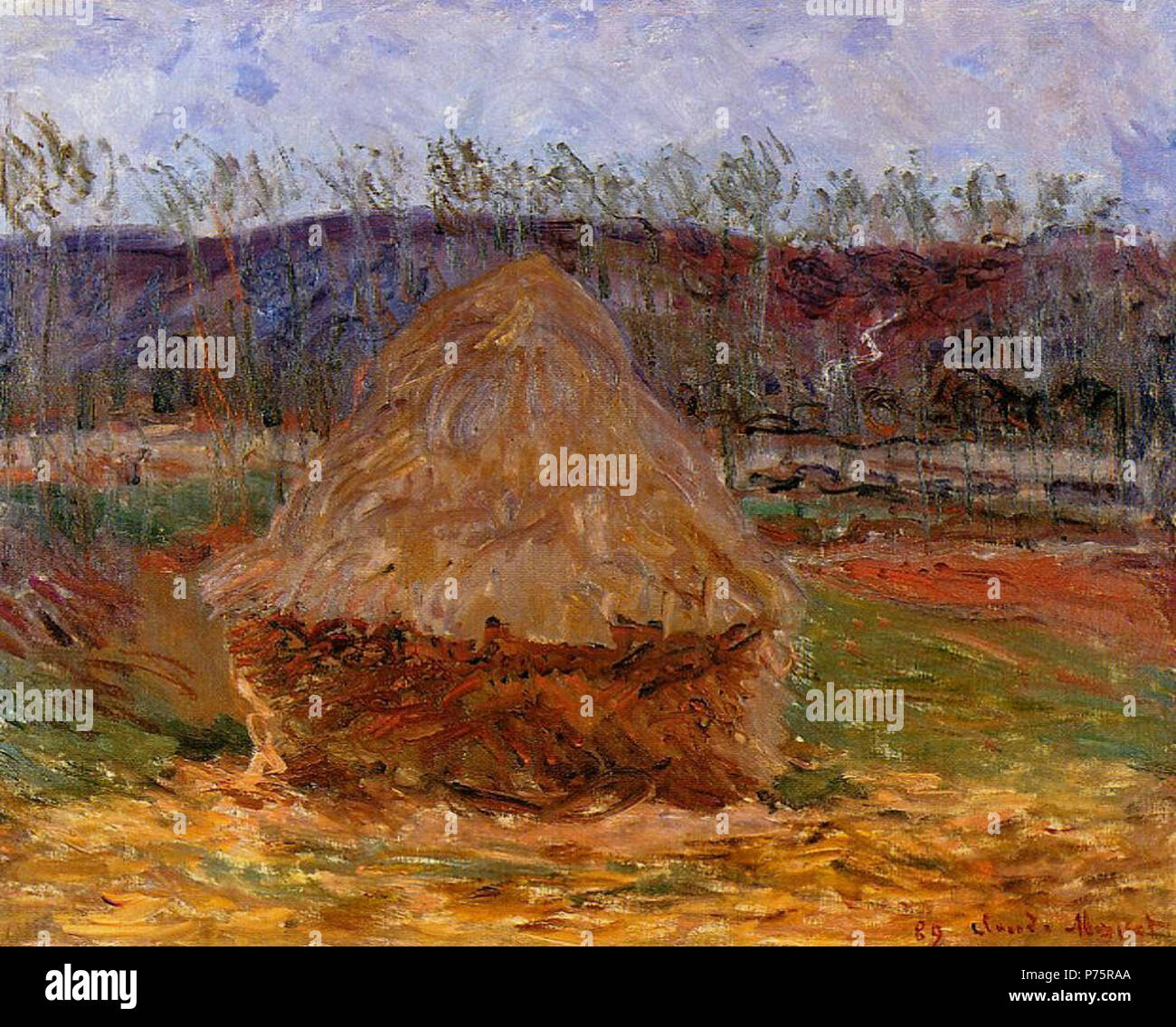 Grainstack at giverny hi-res stock photography and images - Alamy