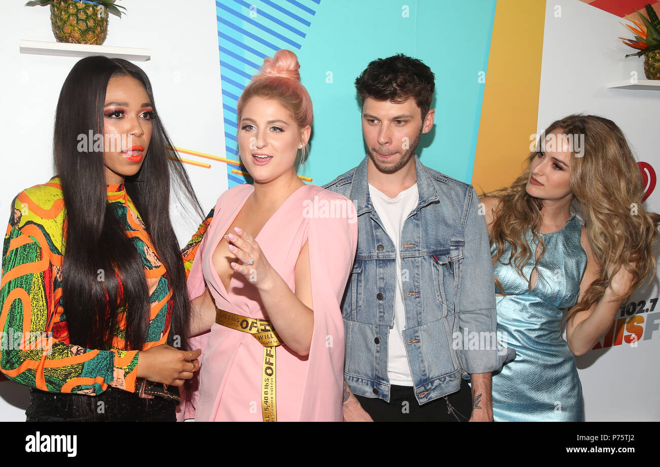 2018 iHeartRadio's Wango Tango Featuring: Carvena Jones, Meghan Trainor ...