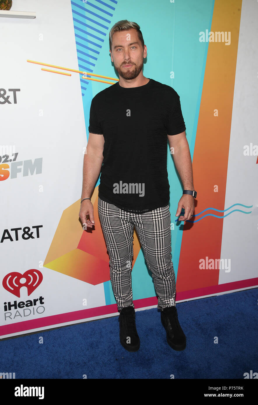 2018 iHeartRadio's Wango Tango Featuring: Lance Bass Where: Los Angeles ...