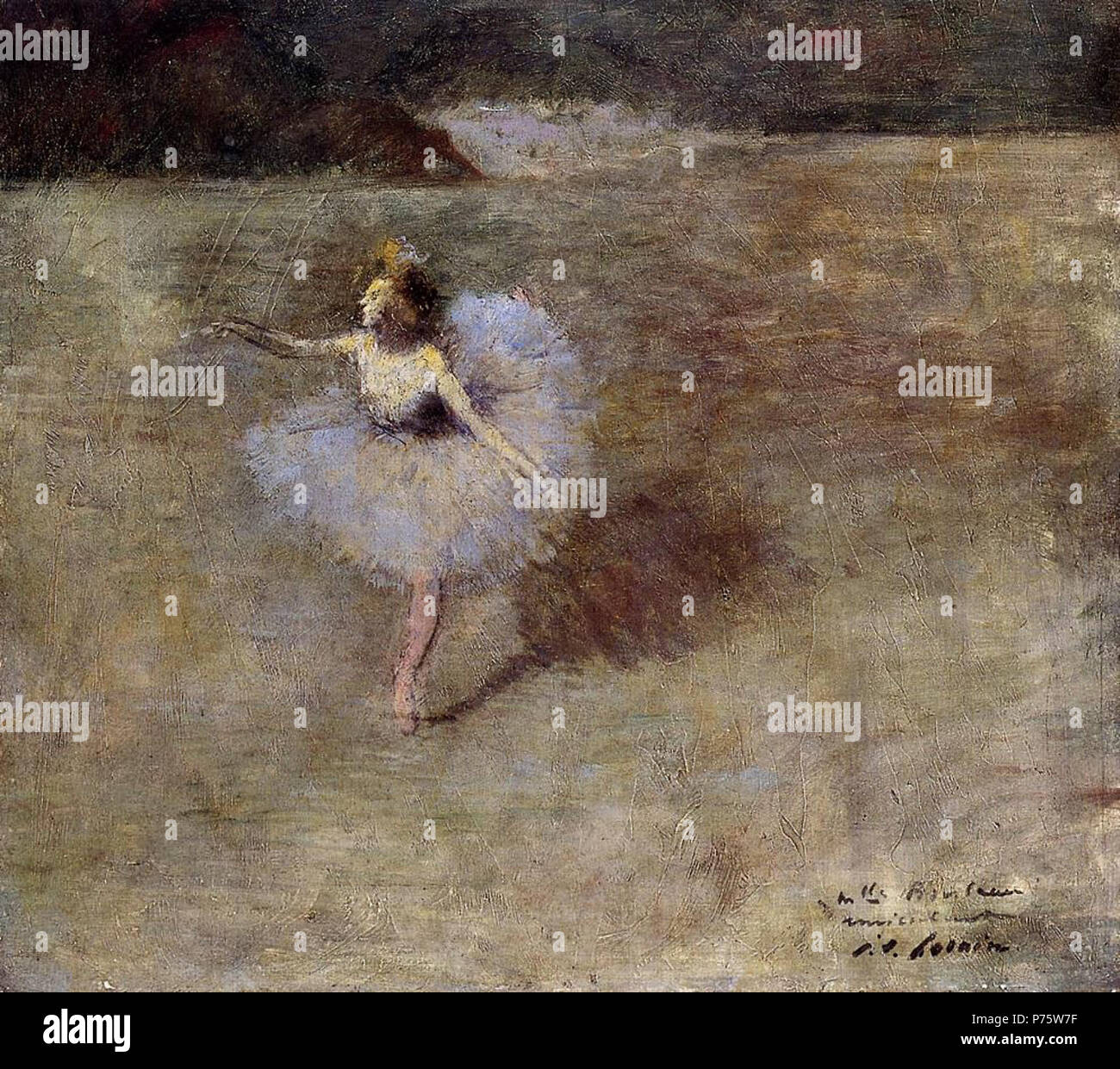 English: Jean-Louis Forain's art . N/A 147 Jean-Louis Forain Dancer in ...