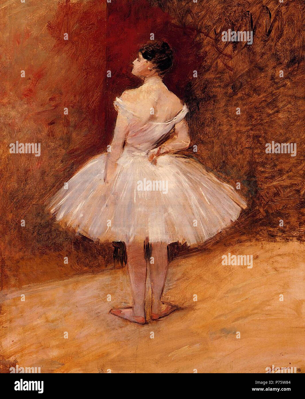 English: Jean-Louis Forain's art . N/A 147 Jean-Louis Forain Standing ...