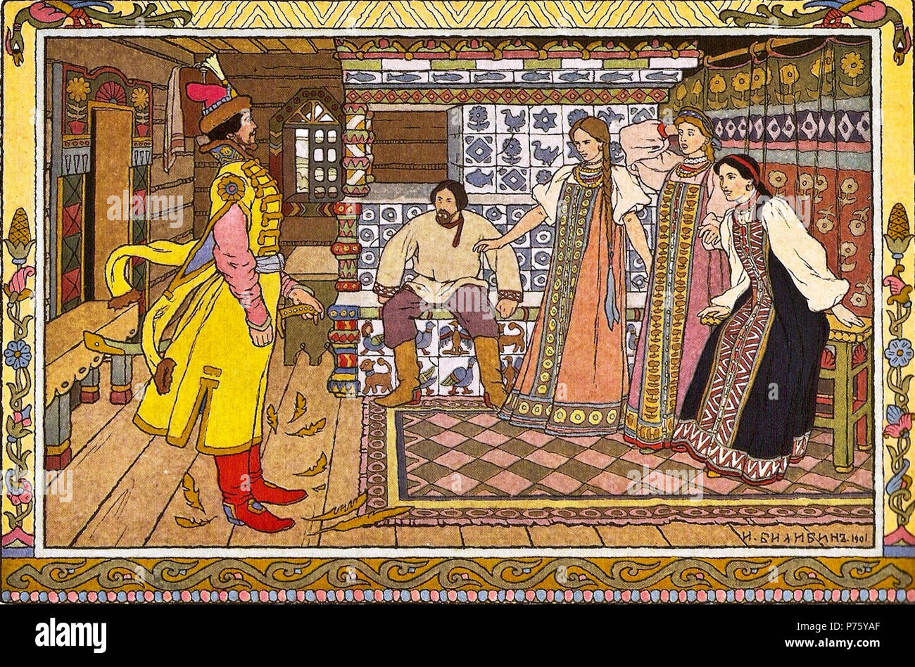 Unknown . 1900s 32 Ivan Bilibin 028 Stock Photo - Alamy