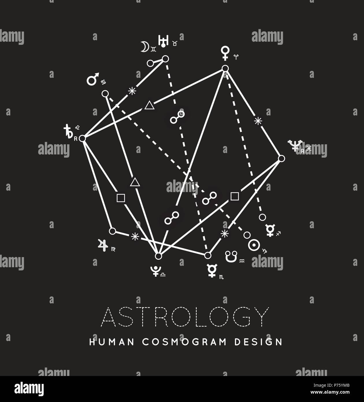 Astrology star signs chart hi-res stock photography and images - Alamy