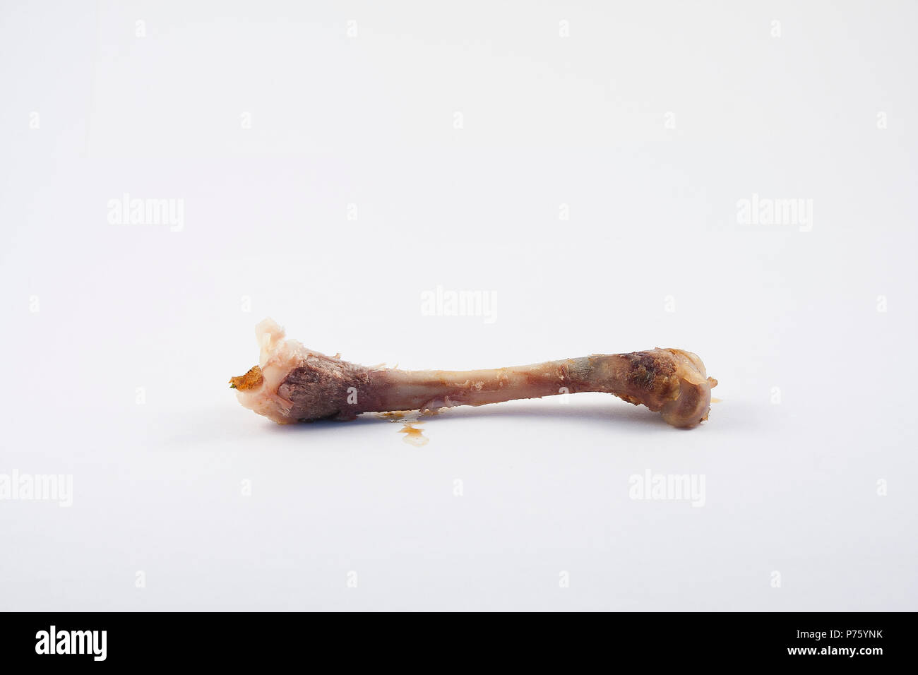 Bone chicken wing isolated on white background Stock Photo - Alamy