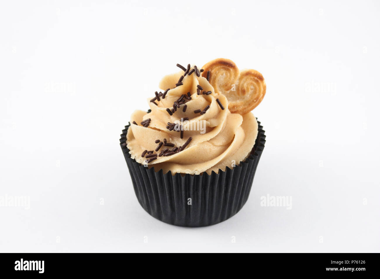 Cupcake isolated on white background Stock Photo - Alamy