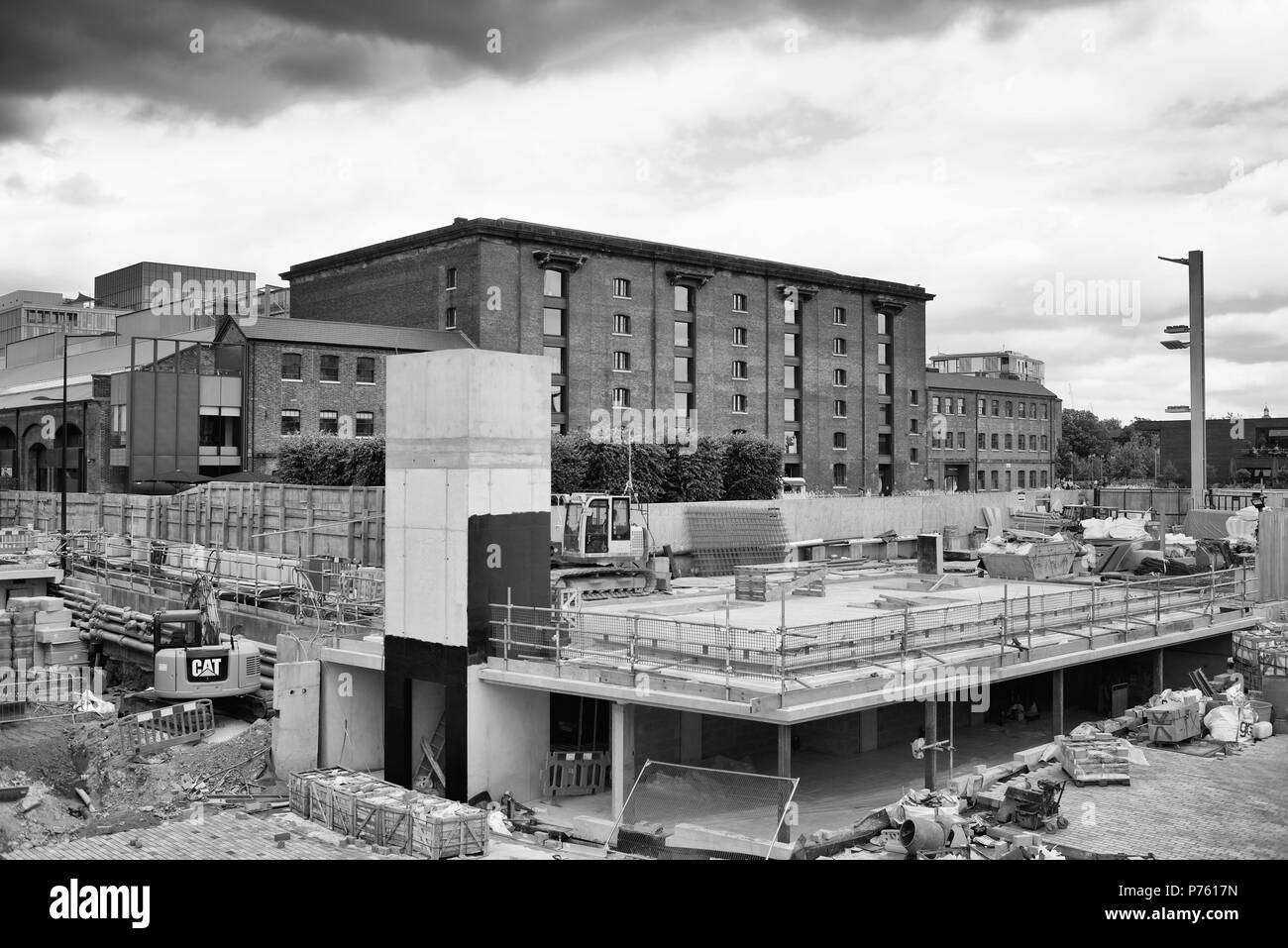 Coal yard Black and White Stock Photos & Images - Alamy