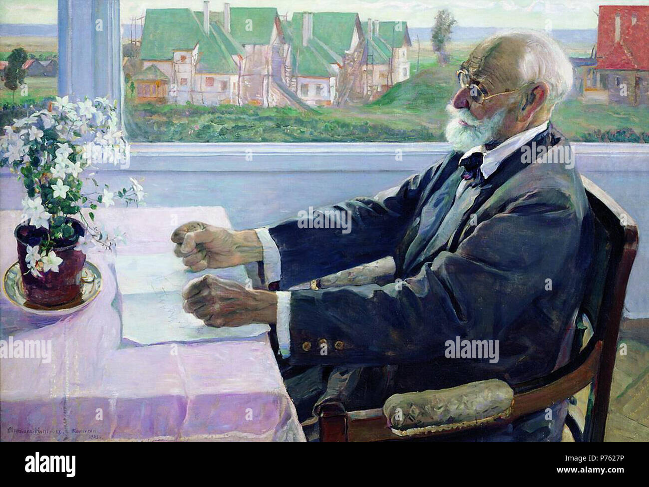 Mikhail nesterov work of art hi-res stock photography and images - Alamy