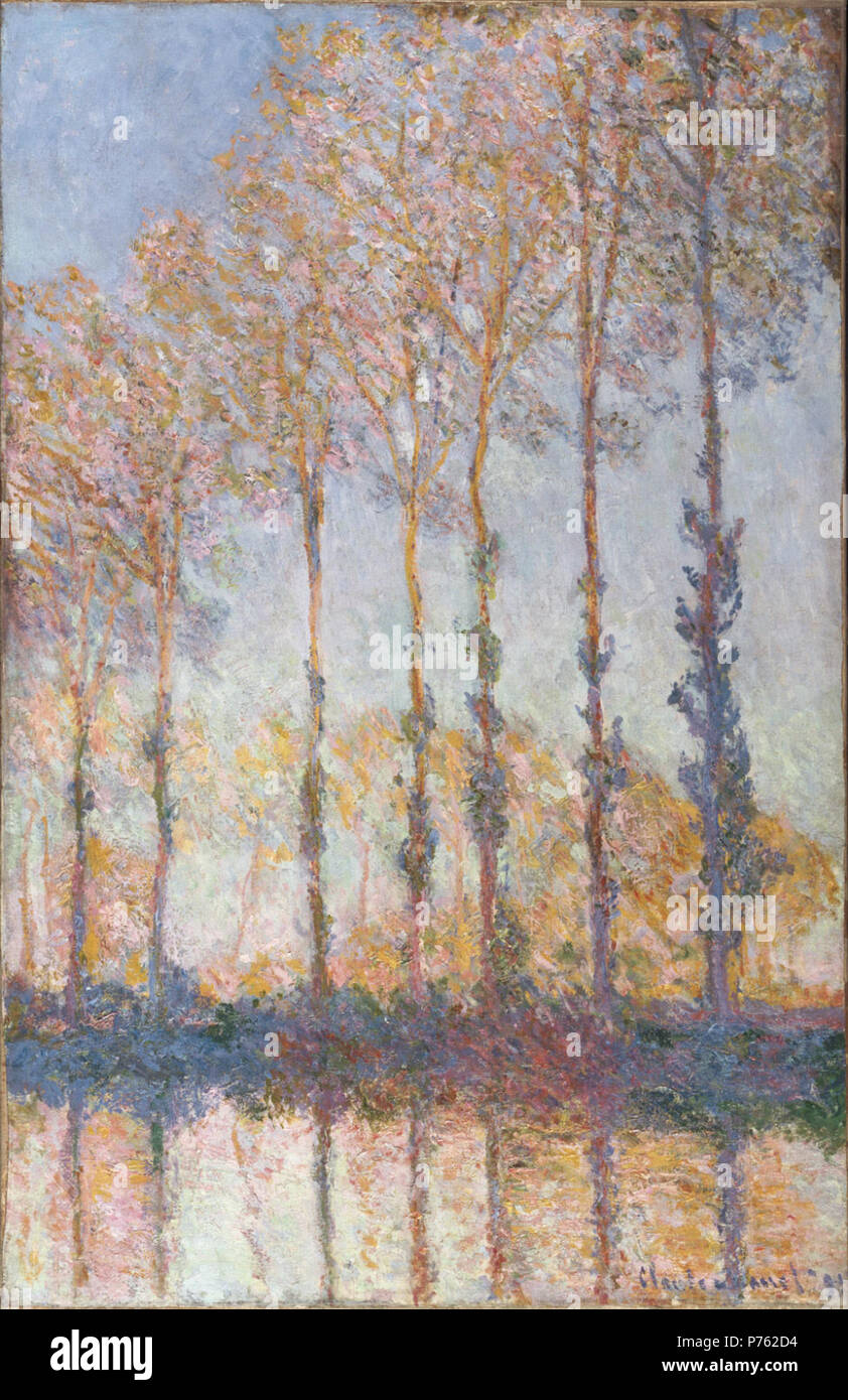 . Poplars on the Bank of the Epte River 1891 188 Poplars on the Bank of ...