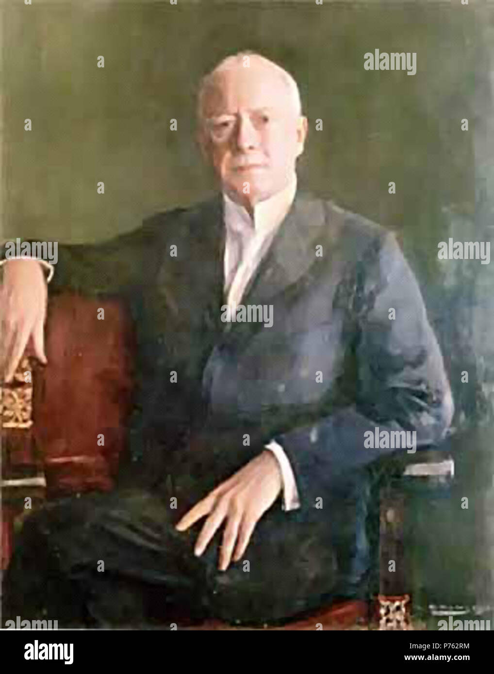 English: Ramon Casas i Carbó (1866–1932), Portrait of Charles Deering ...