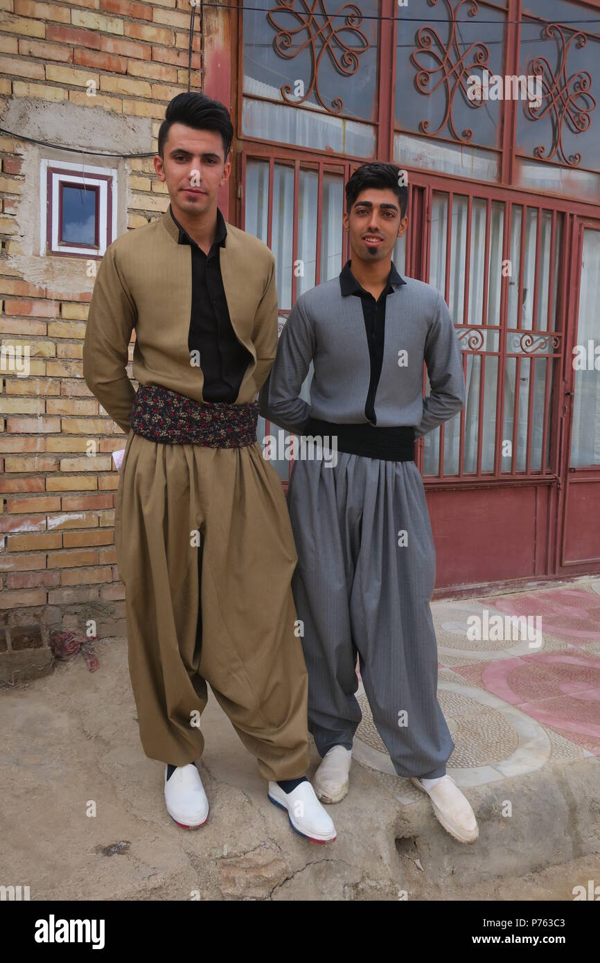 People are enjoying in a Kurdish village in Iran Stock Photo - Alamy