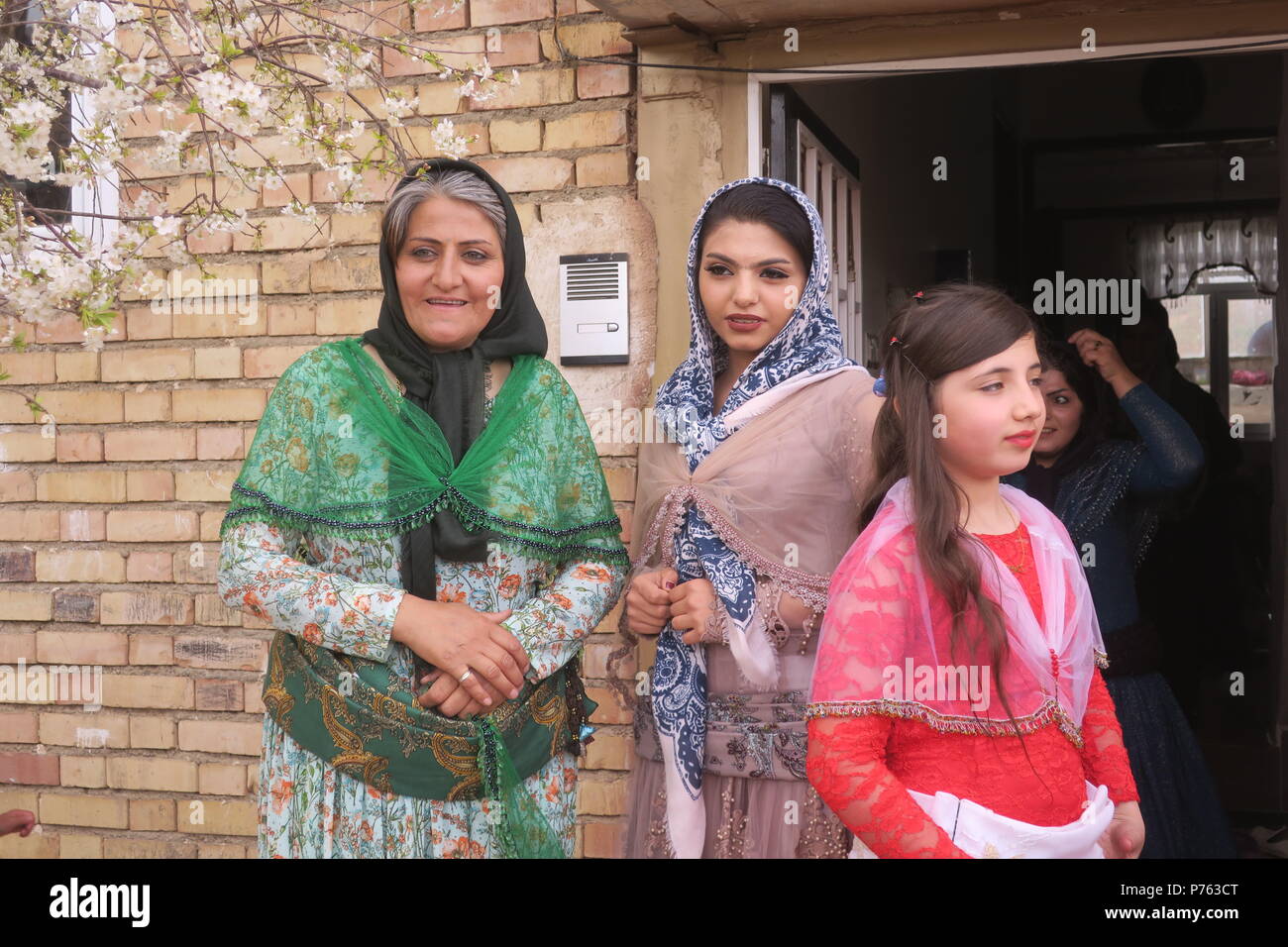 People are enjoying in a Kurdish village in Iran Stock Photo - Alamy