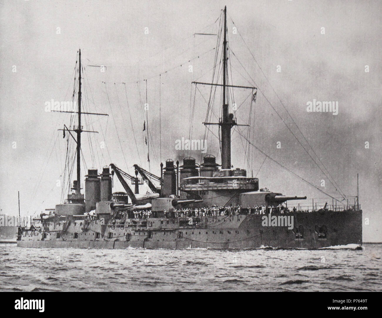 French battleship Danton . 30 Danton-Marius Bar-img 3137 Stock Photo ...