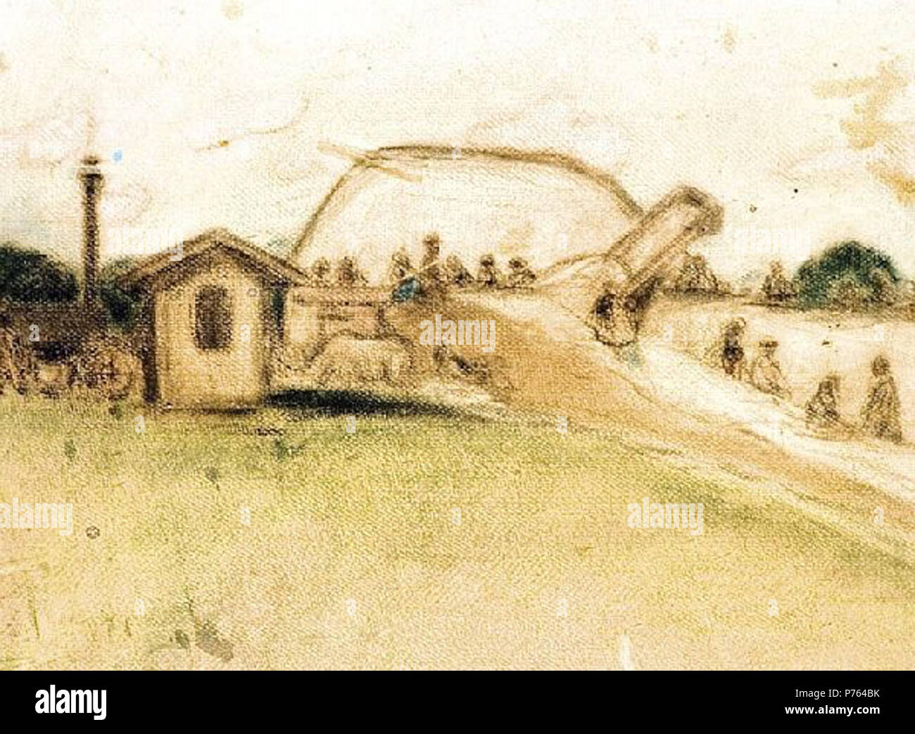 Traditional threshing methods hi-res stock photography and images - Alamy