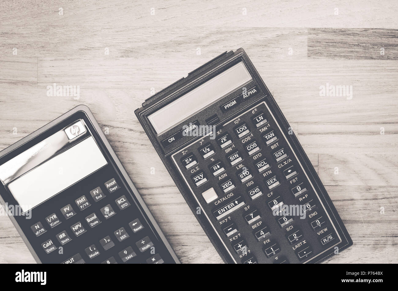 Programmable calculators hi-res stock photography and images - Alamy