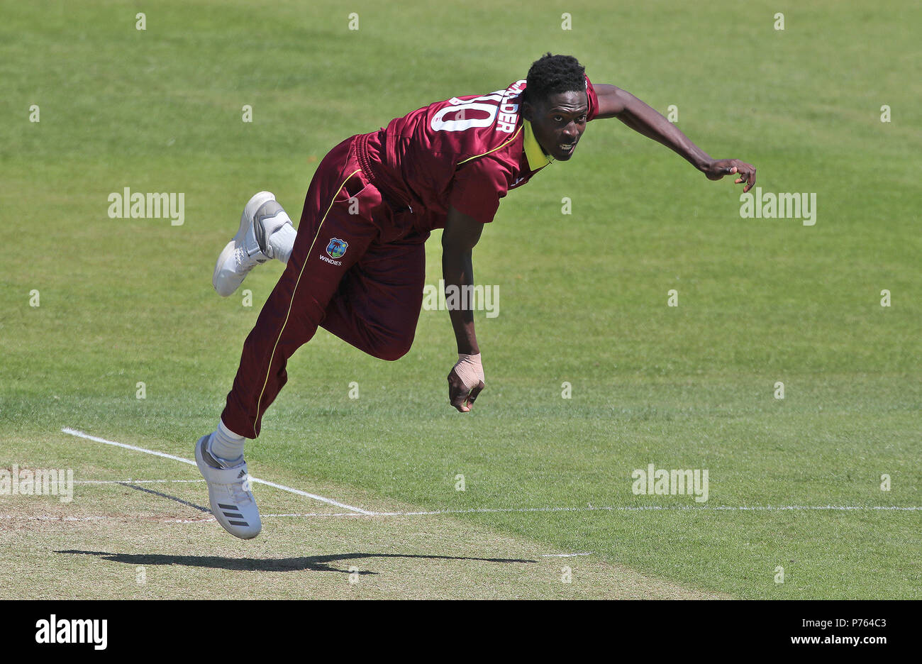 West Indies A's Chemar Holder during the one day tour match at the The ...