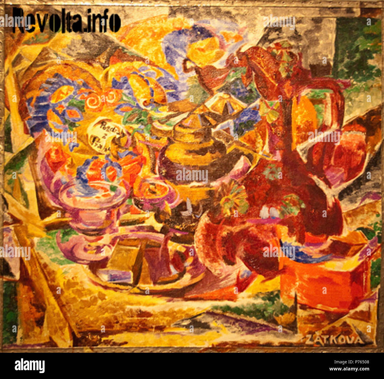 204 Růžena Zátková - Boj předmětů o nadvládu (1922 Stock Photo - Alamy