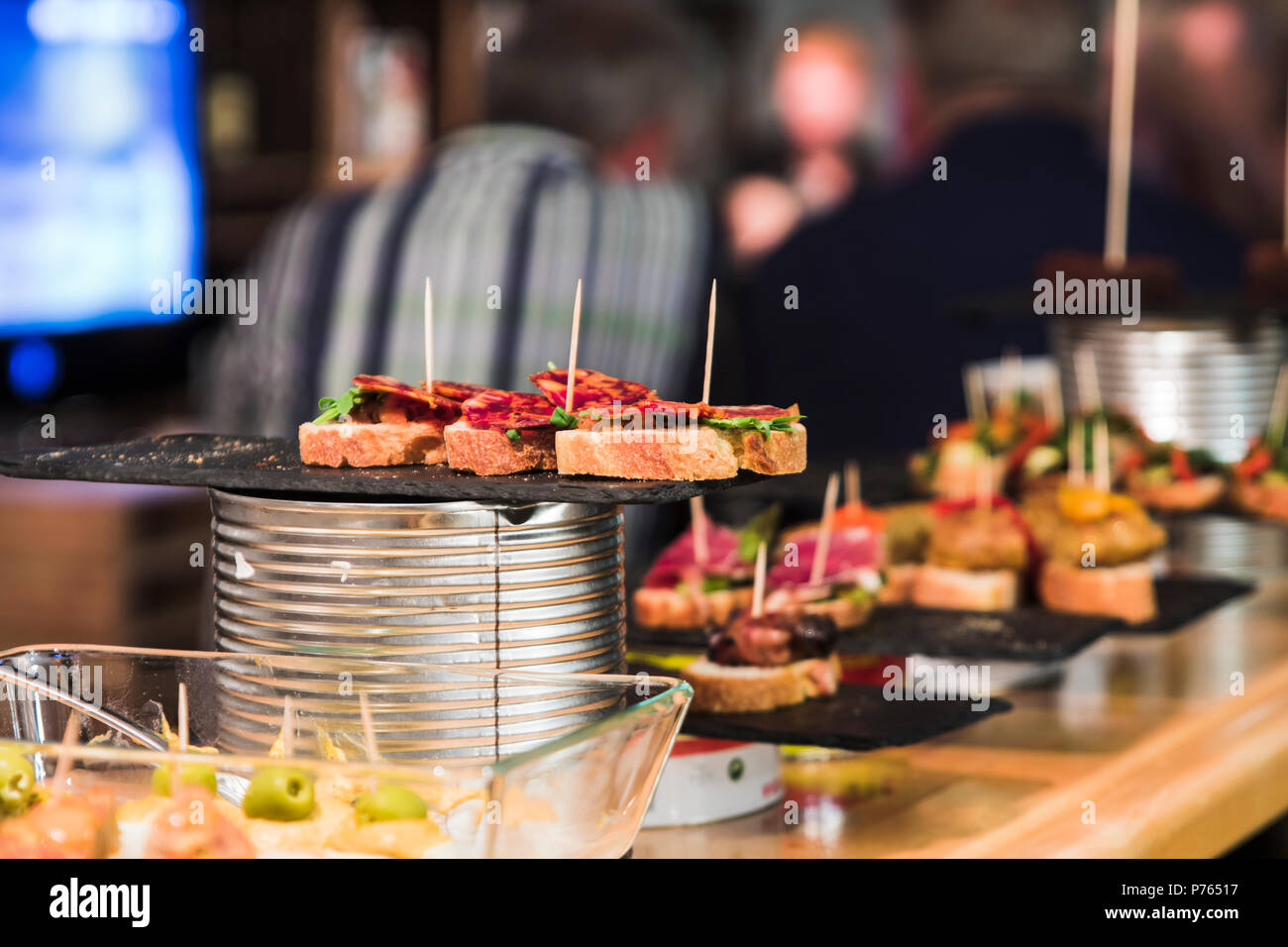 Pinchos basque hi-res stock photography and images - Alamy