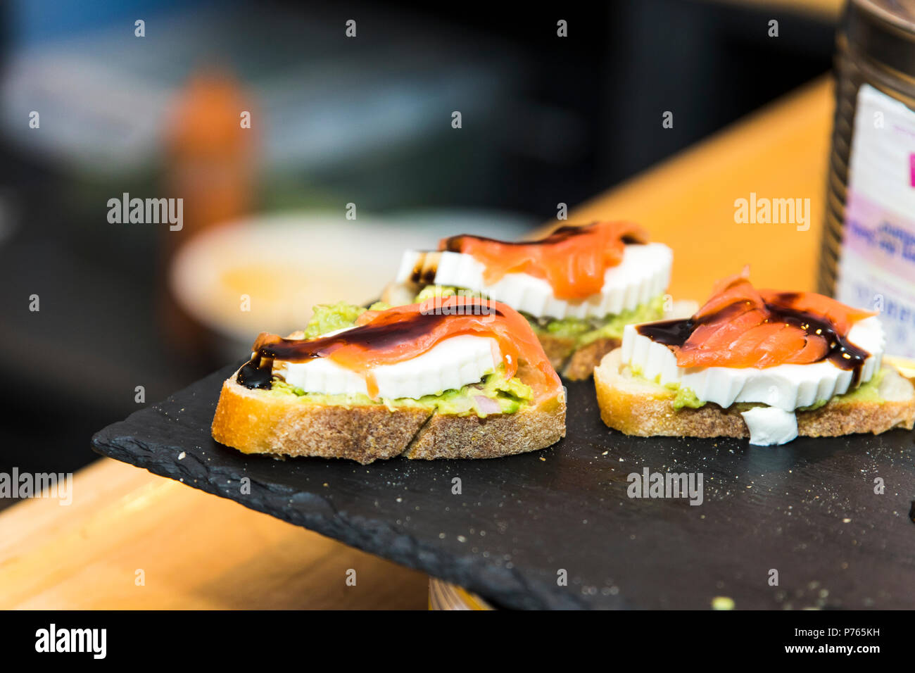 Pinchos bread tapas hi-res stock photography and images - Alamy