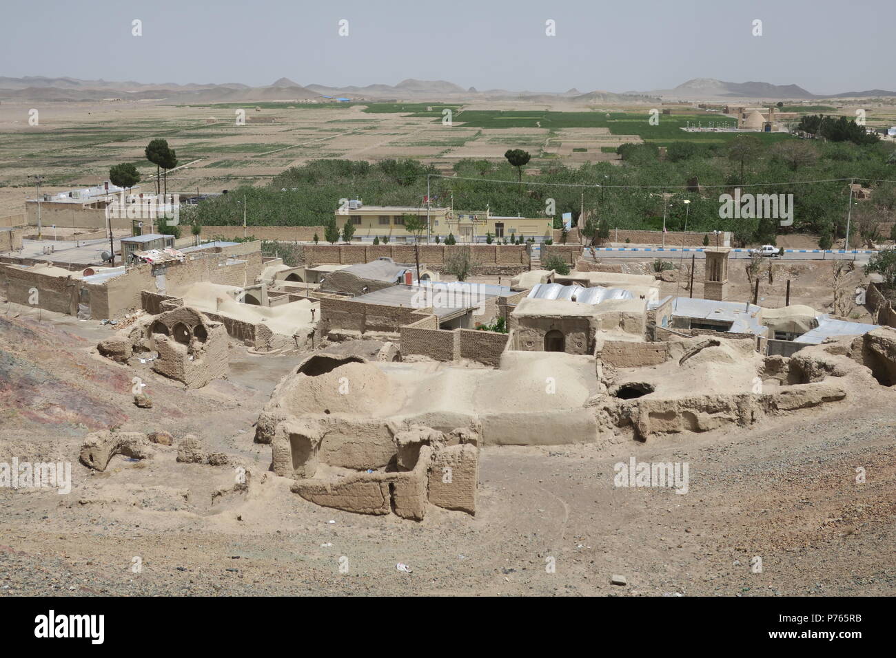 View at Nain, a city and capital of Nain County, Isfahan Province, Iran ...