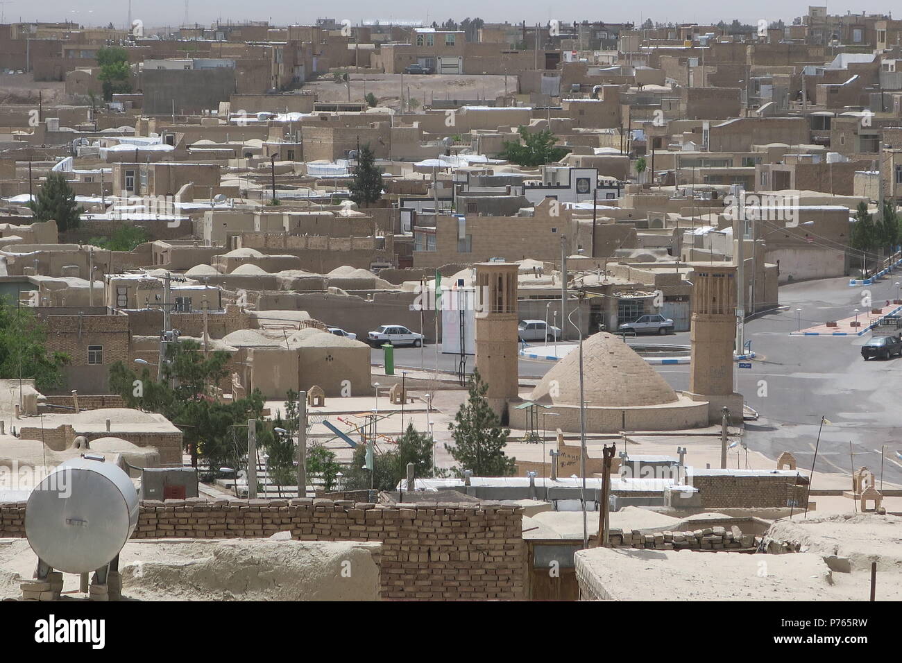 View at Nain, a city and capital of Nain County, Isfahan Province, Iran ...