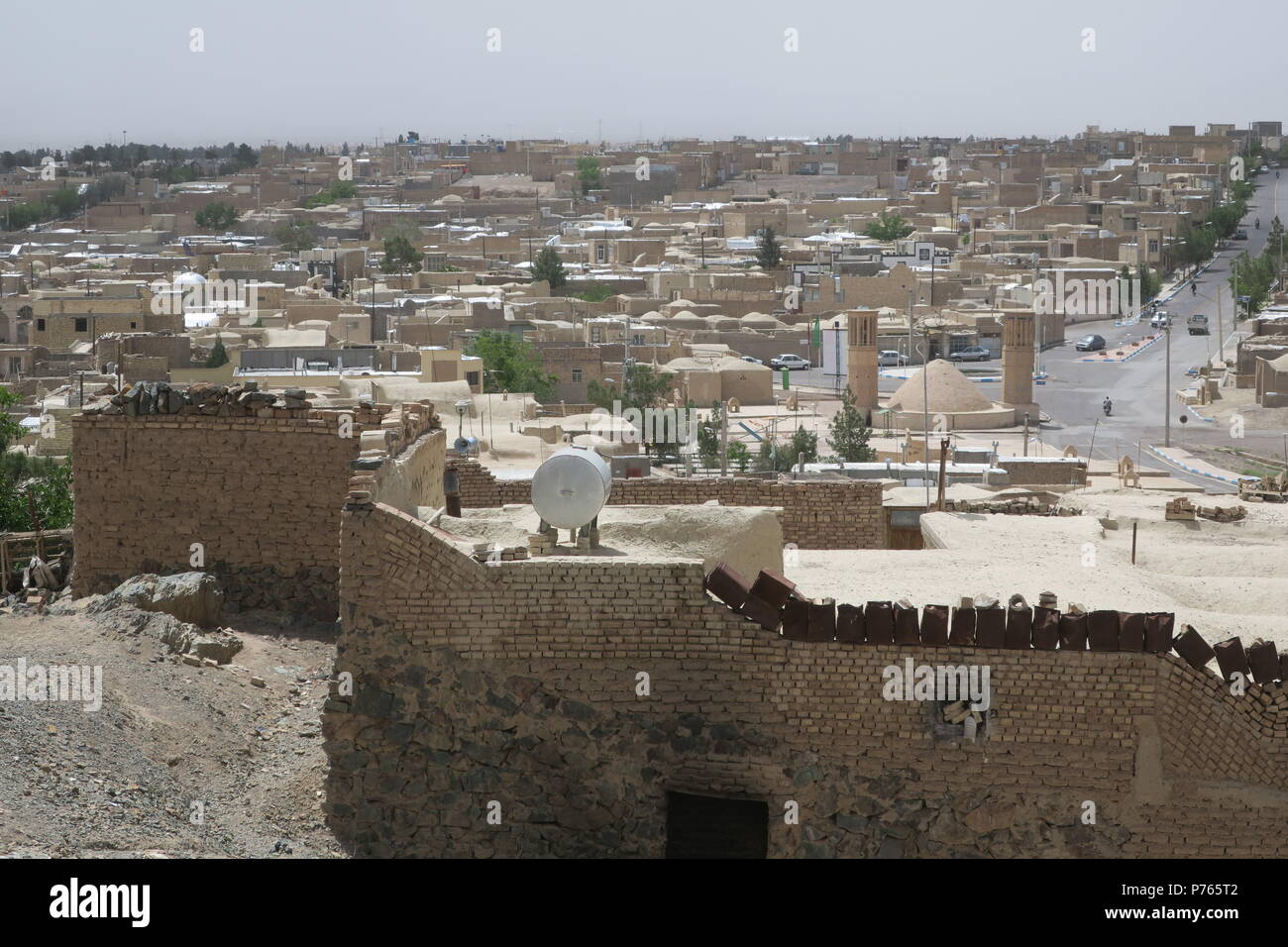 View at Nain, a city and capital of Nain County, Isfahan Province, Iran ...