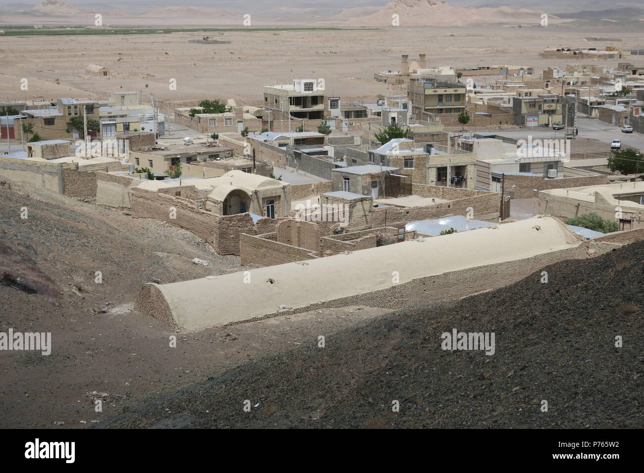 View at Nain, a city and capital of Nain County, Isfahan Province, Iran ...