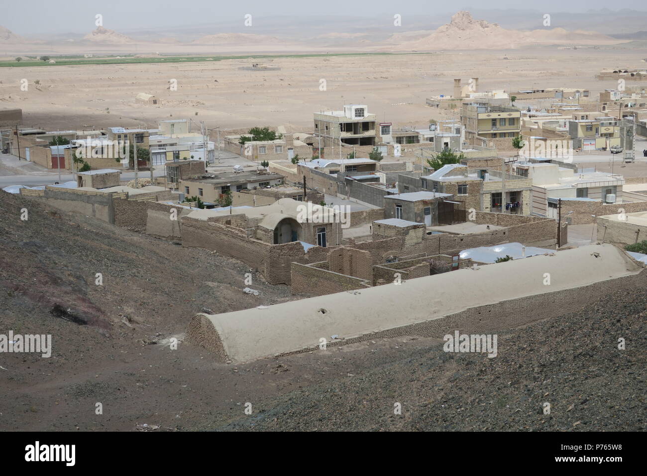 View at Nain, a city and capital of Nain County, Isfahan Province, Iran ...