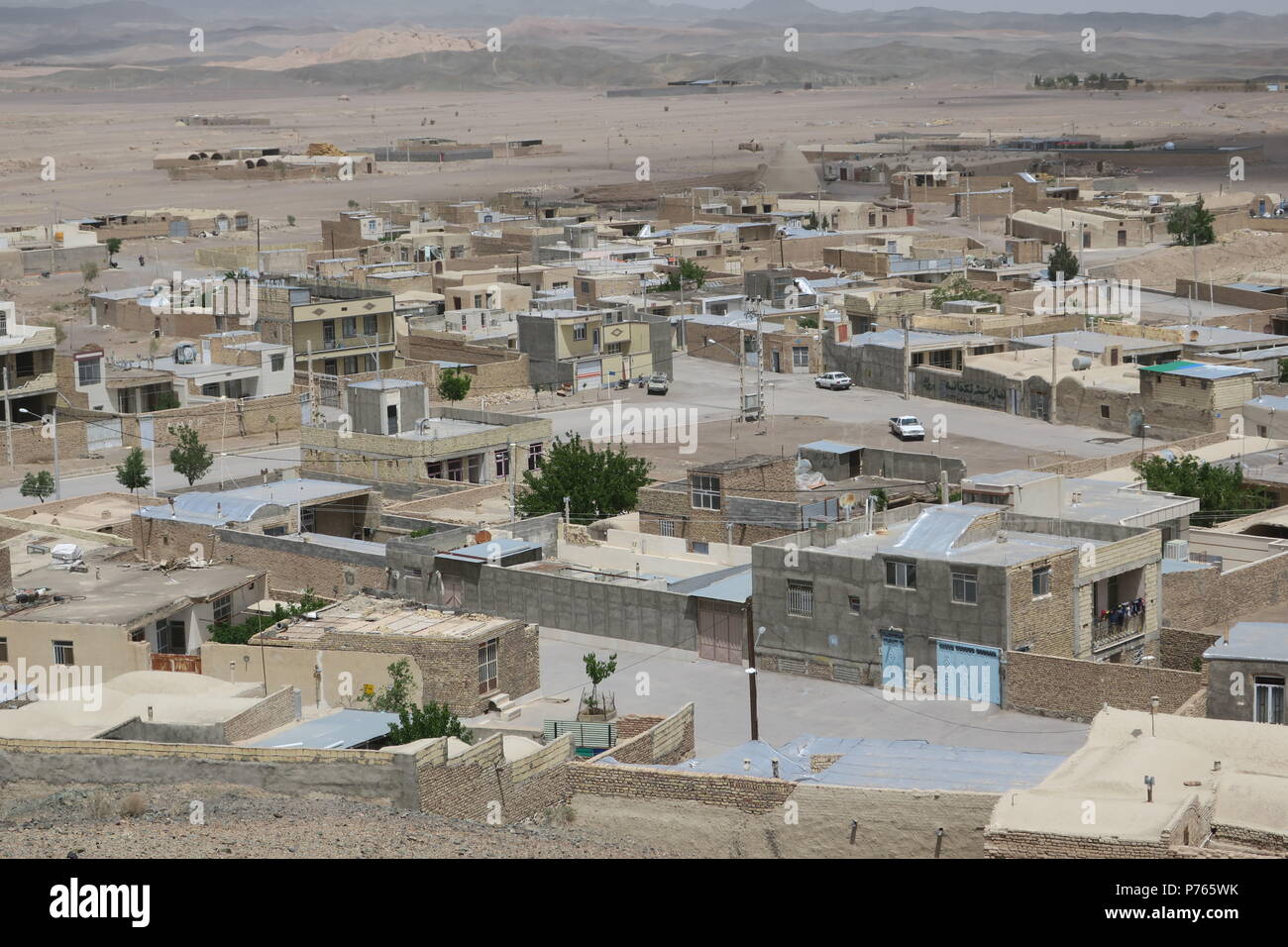 View at Nain, a city and capital of Nain County, Isfahan Province, Iran ...