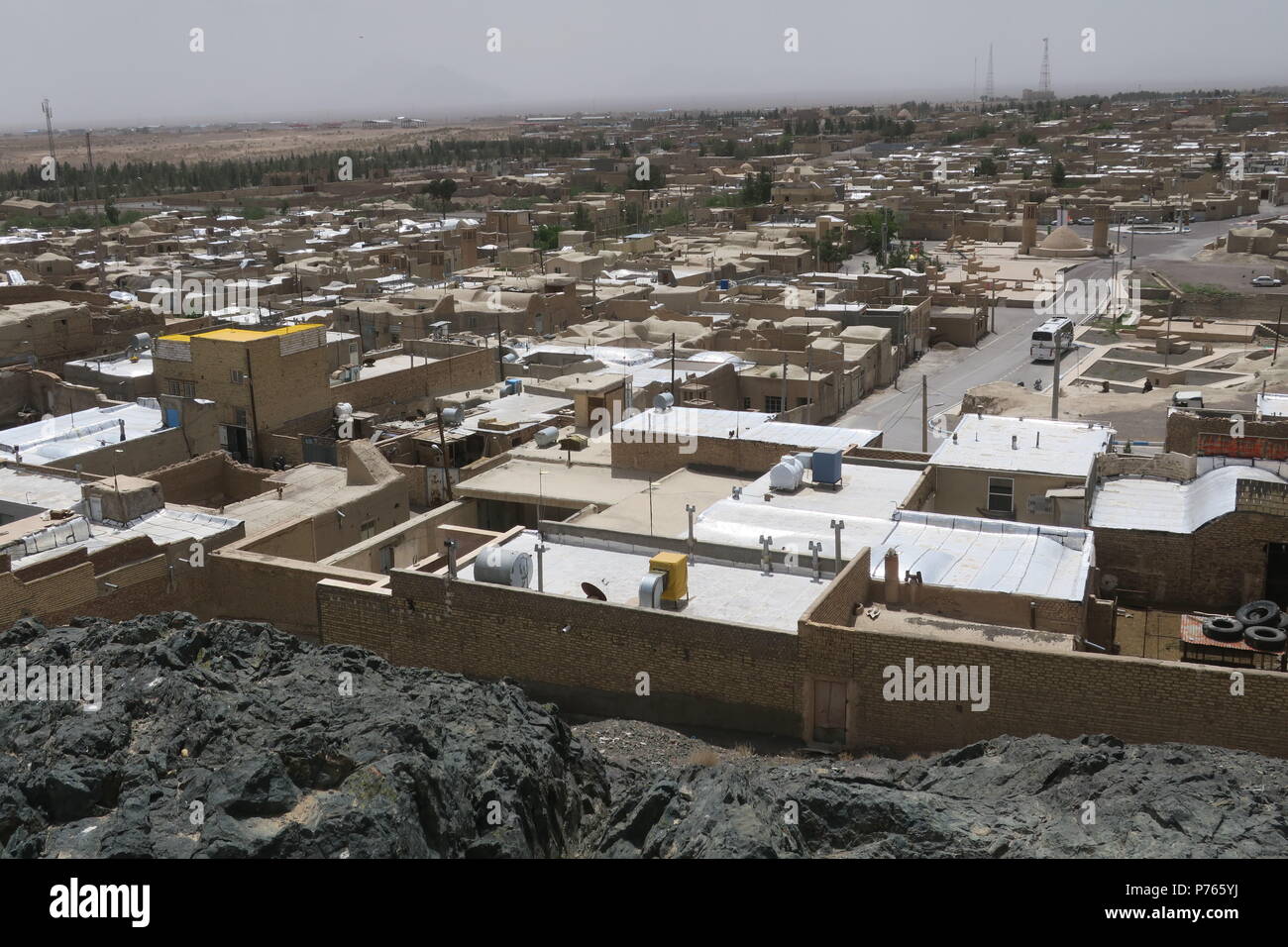 View at Nain, a city and capital of Nain County, Isfahan Province, Iran ...