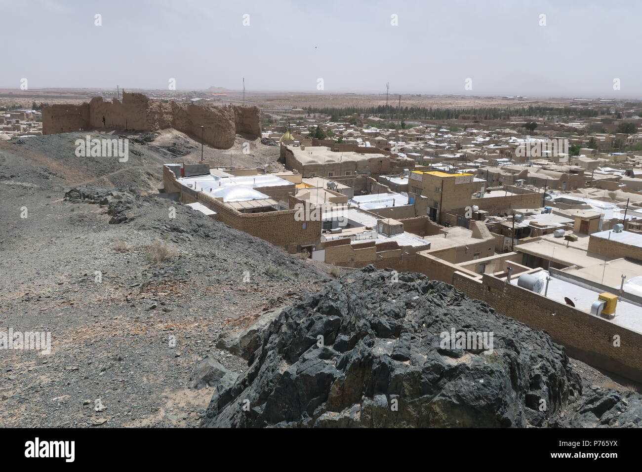 View at Nain, a city and capital of Nain County, Isfahan Province, Iran ...