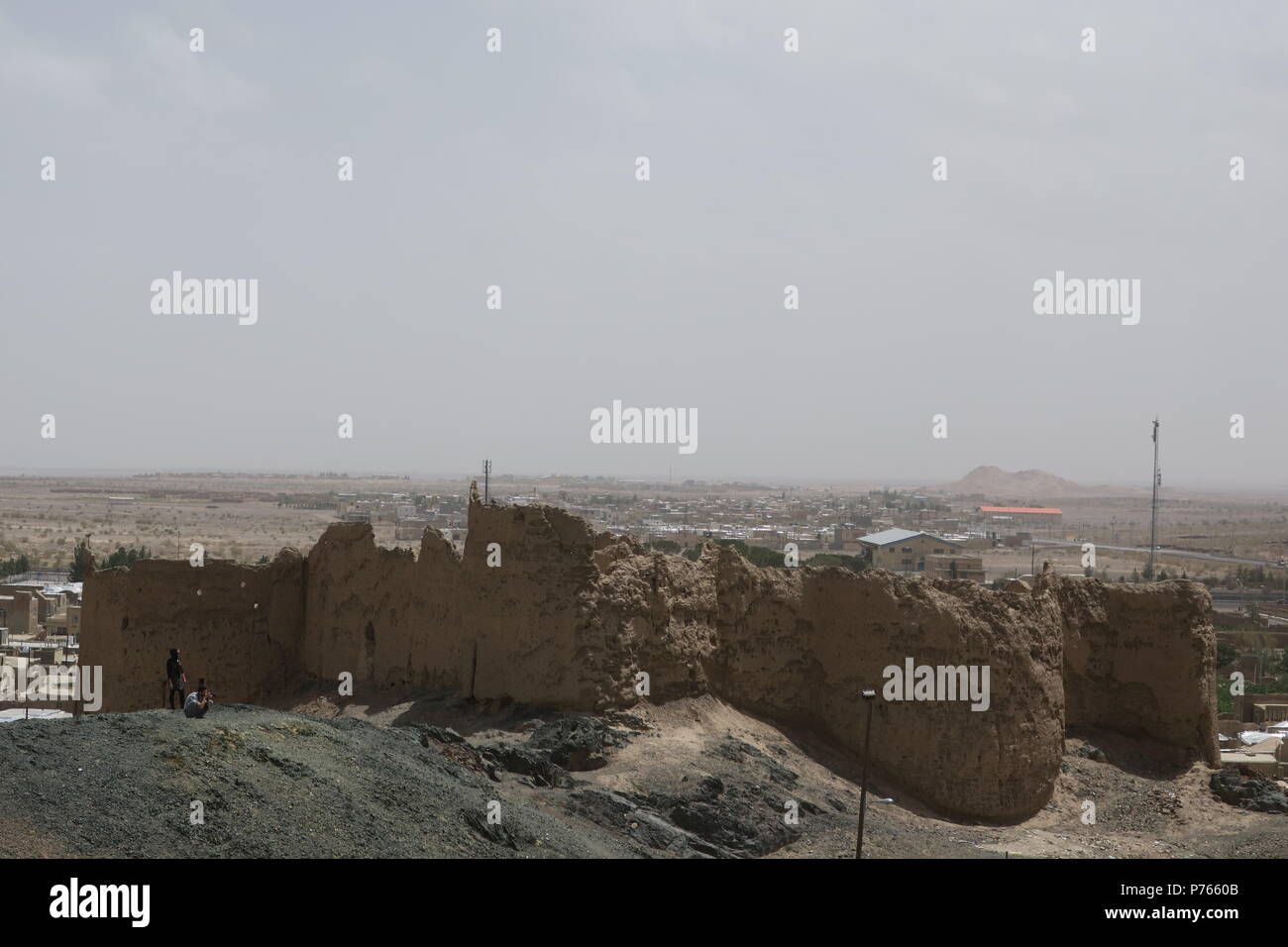 View at Nain, a city and capital of Nain County, Isfahan Province, Iran ...