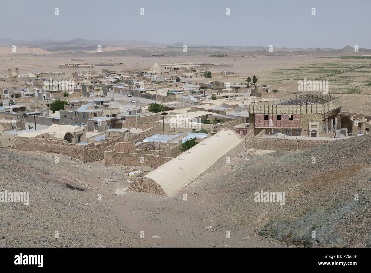 View at Nain, a city and capital of Nain County, Isfahan Province, Iran ...