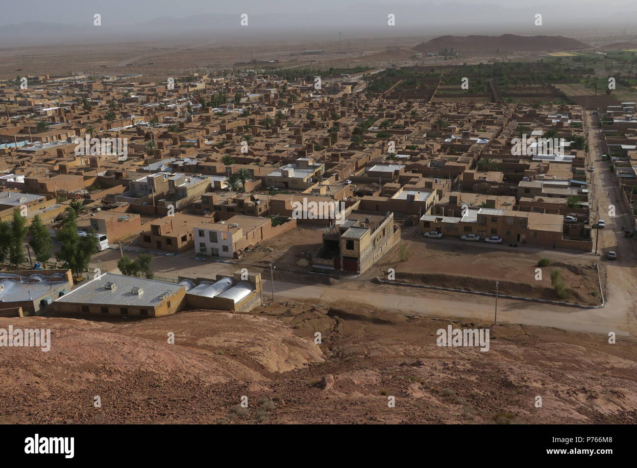 View at Nain, a city and capital of Nain County, Isfahan Province, Iran ...