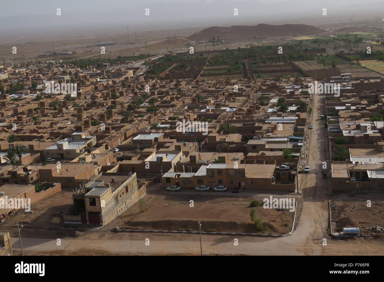 View at Nain, a city and capital of Nain County, Isfahan Province, Iran ...