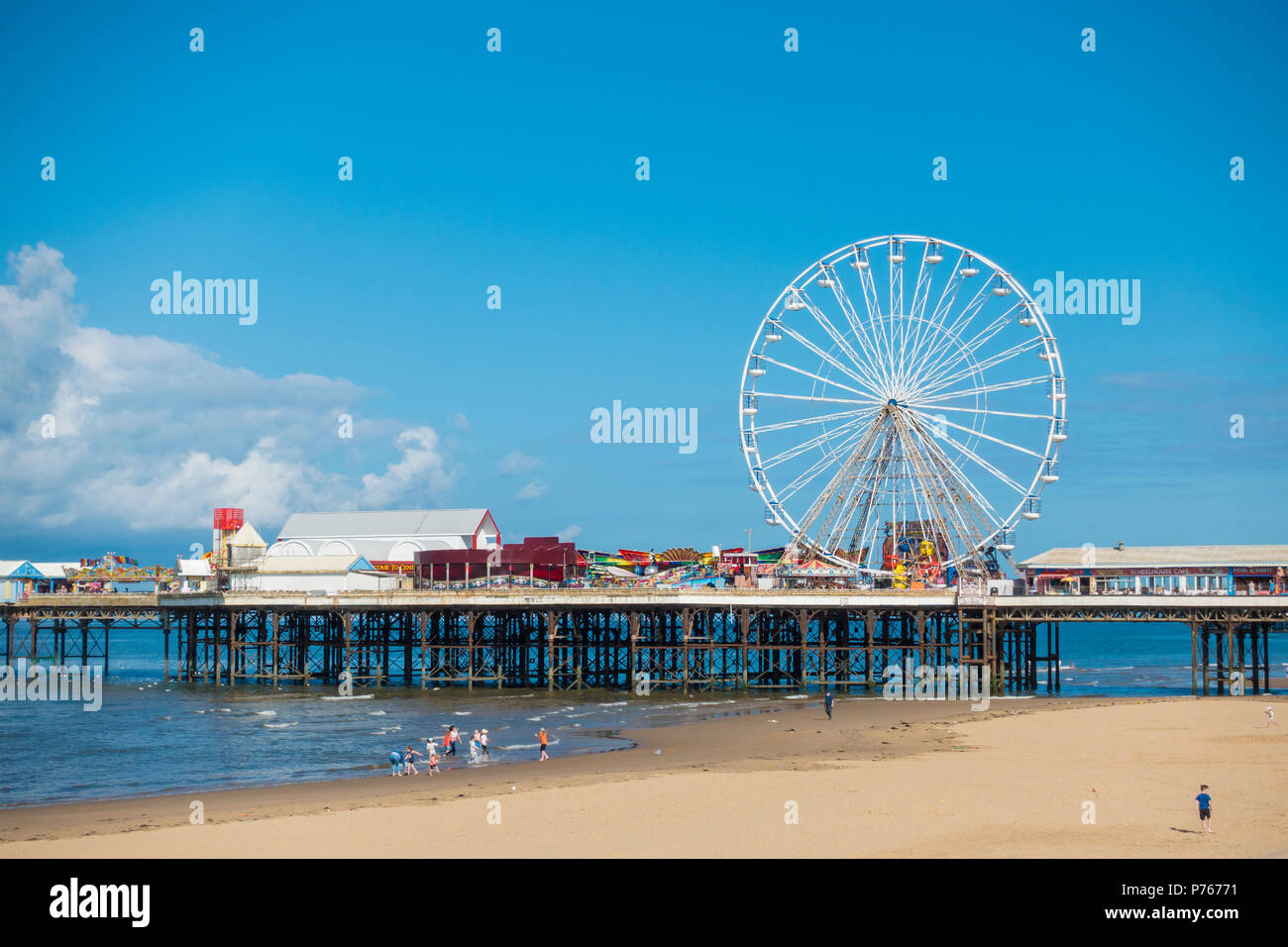 Central pier blackpool hi-res stock photography and images - Alamy