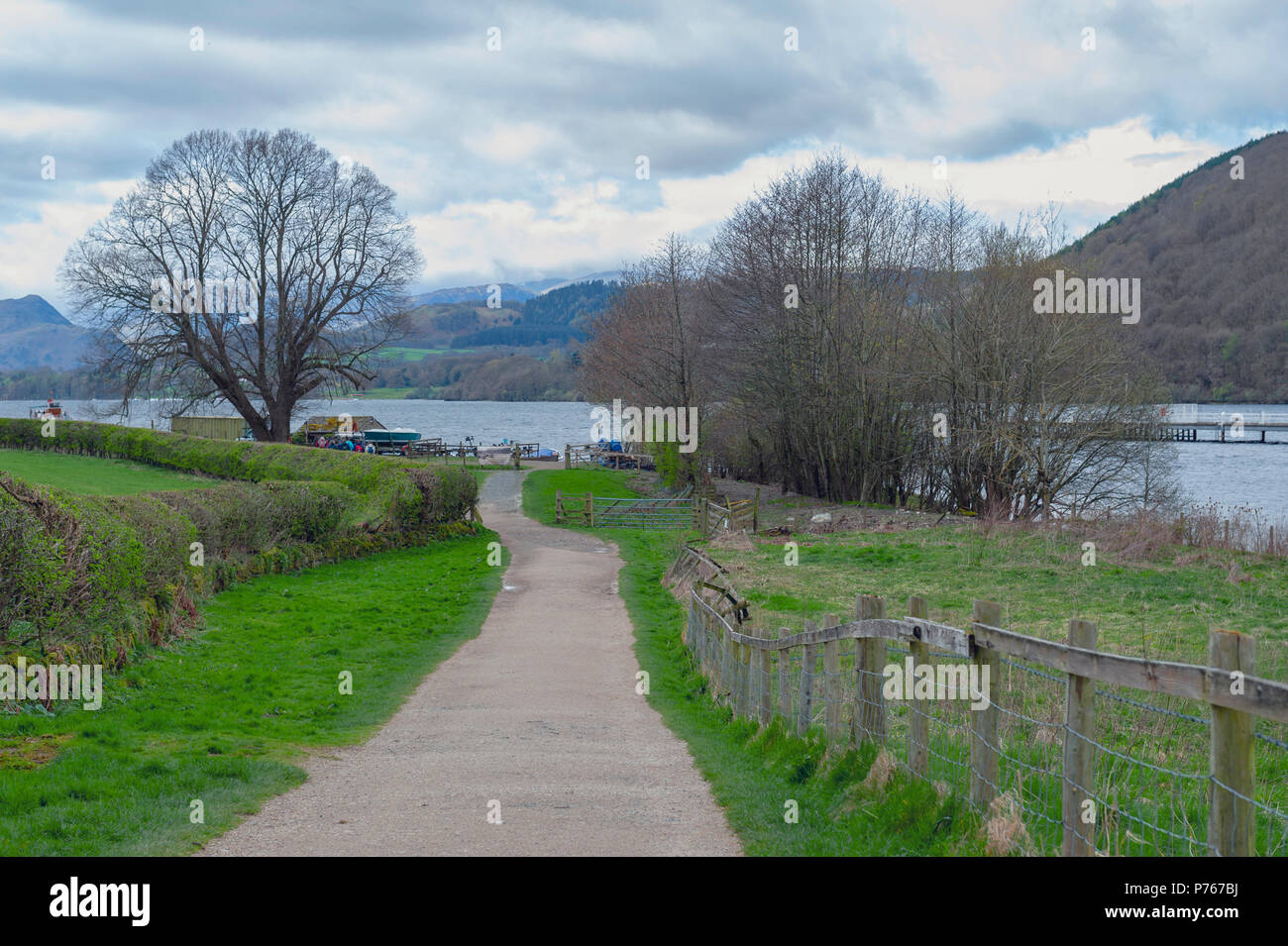 Pooley bridge village hi-res stock photography and images - Alamy